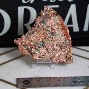Michigan Copper With Basalt Specimen From Keweenaw Peninsula Copper ...