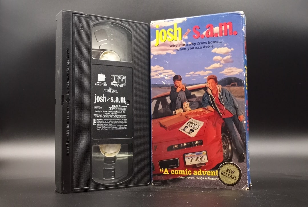 Josh and S.A.M. VHS 1994 Comic Adventure - Etsy