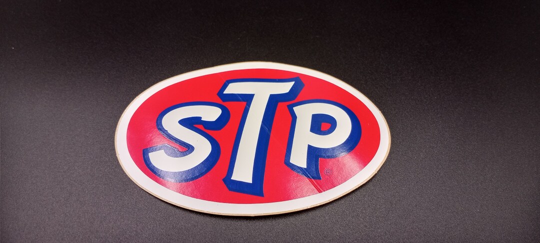 Vintage STP Racing Stickers 1960's and 1970's - Etsy