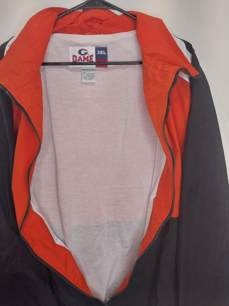 Vintage 80s 90s GAME Nylon Windbreaker Jacket Size 3XL Colorblock NWT - Etsy