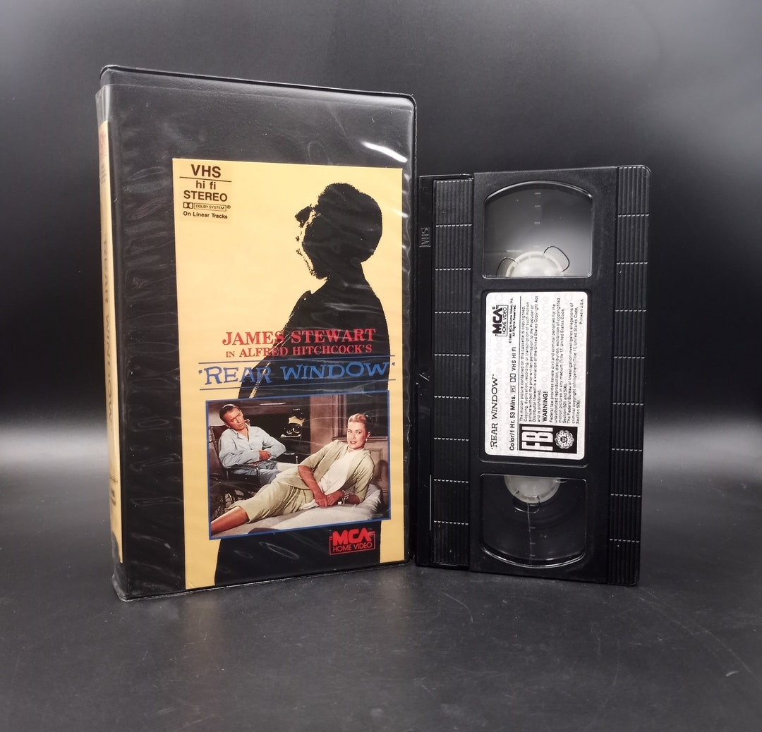 Alfred Hitchcock's Rear Window VHS 1995 James Stewart - Etsy