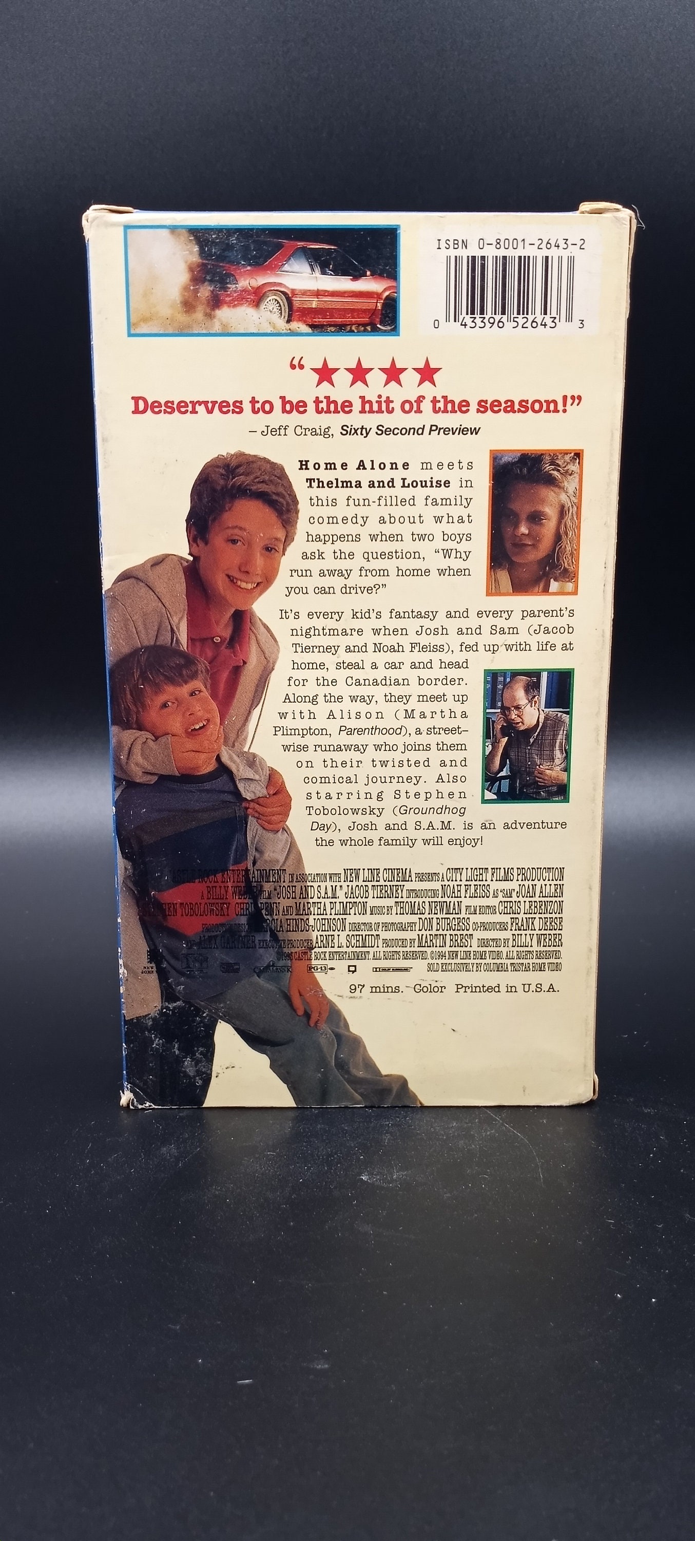 Josh and S.A.M. VHS 1994 Comic Adventure - Etsy