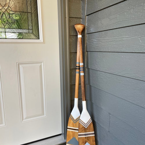 Custom Painted Wood Canoe Paddle - Etsy