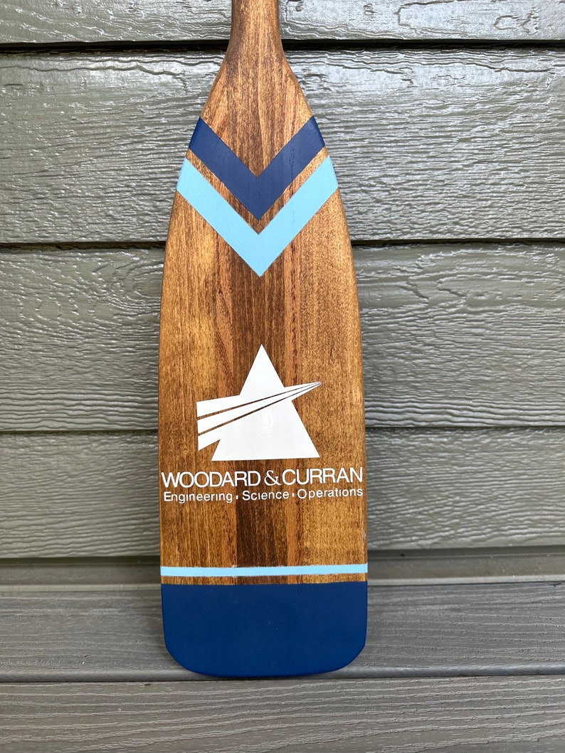 Custom Painted Wood Canoe Paddle - Etsy