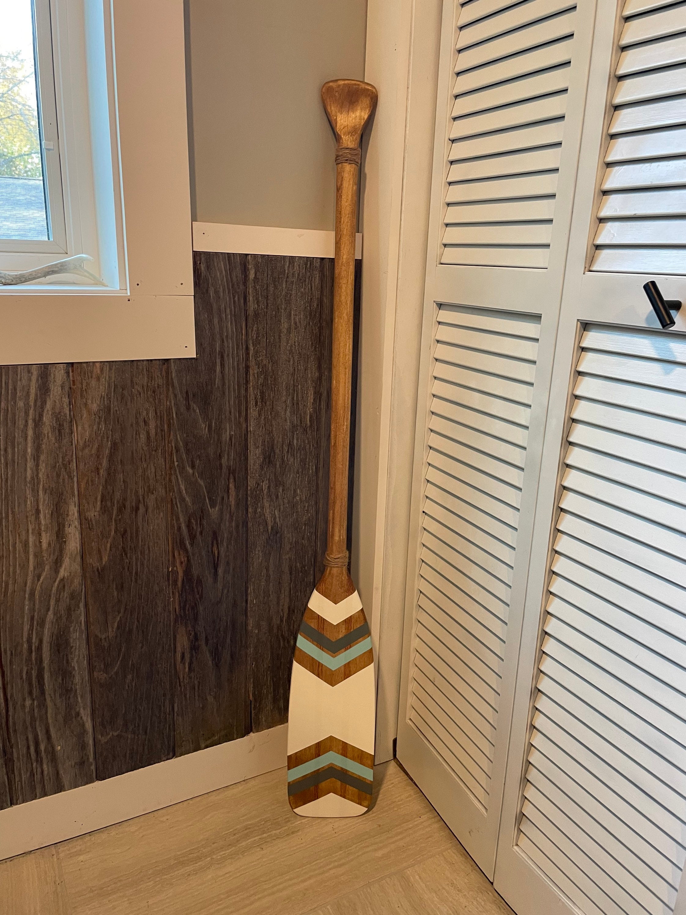Custom Painted Wood Canoe Paddle - Etsy