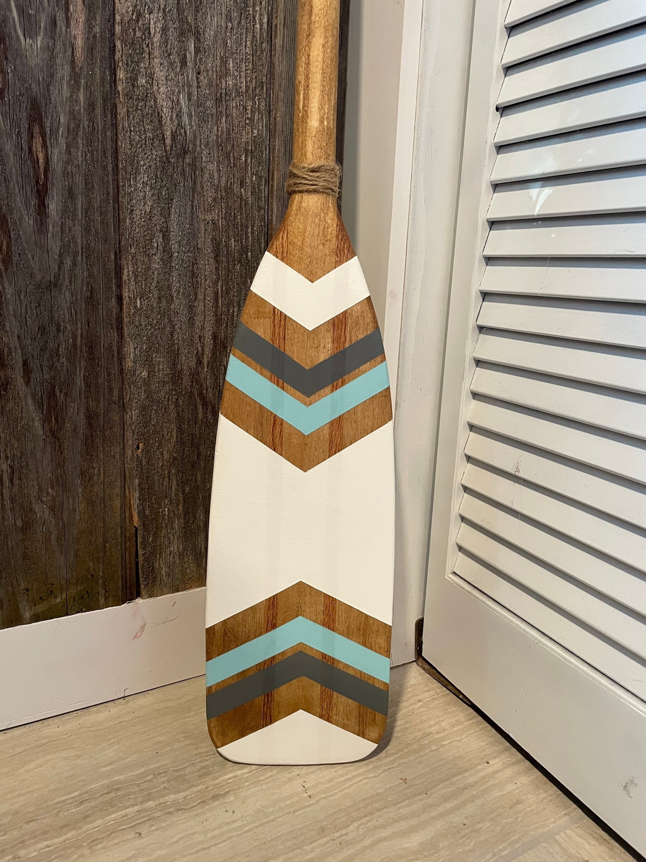 Custom Painted Wood Canoe Paddle - Etsy