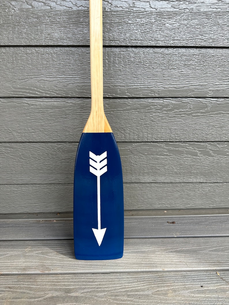 Custom Painted Wood Canoe Paddle - Etsy