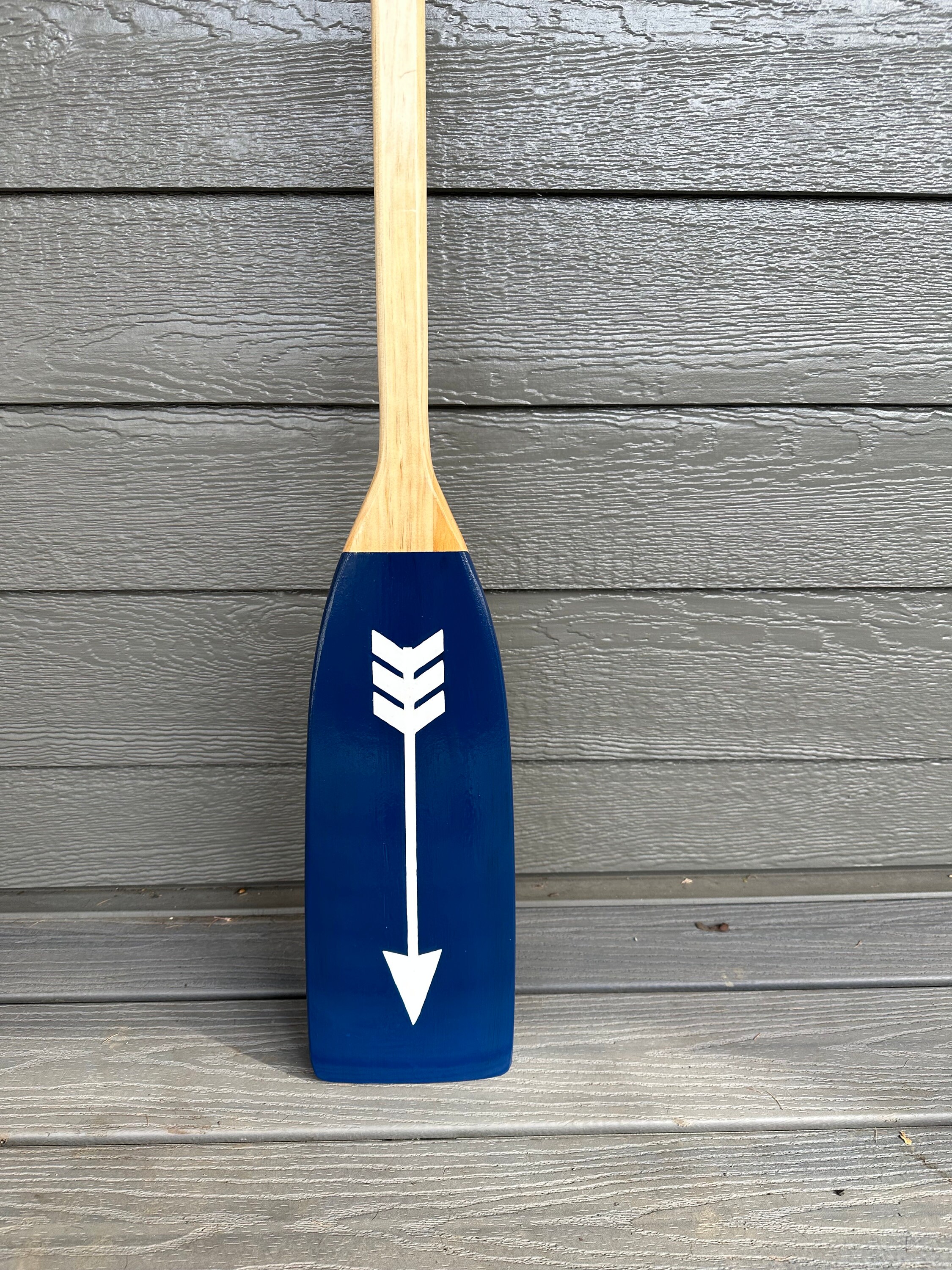 Custom Painted Wood Canoe Paddle - Etsy