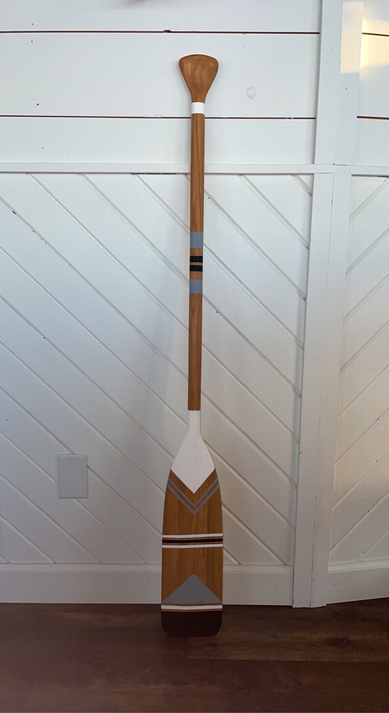 Custom Painted Wood Canoe Paddle - Etsy