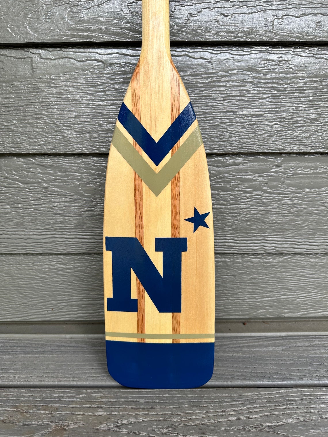 Custom Painted Wood Canoe Paddle - Etsy