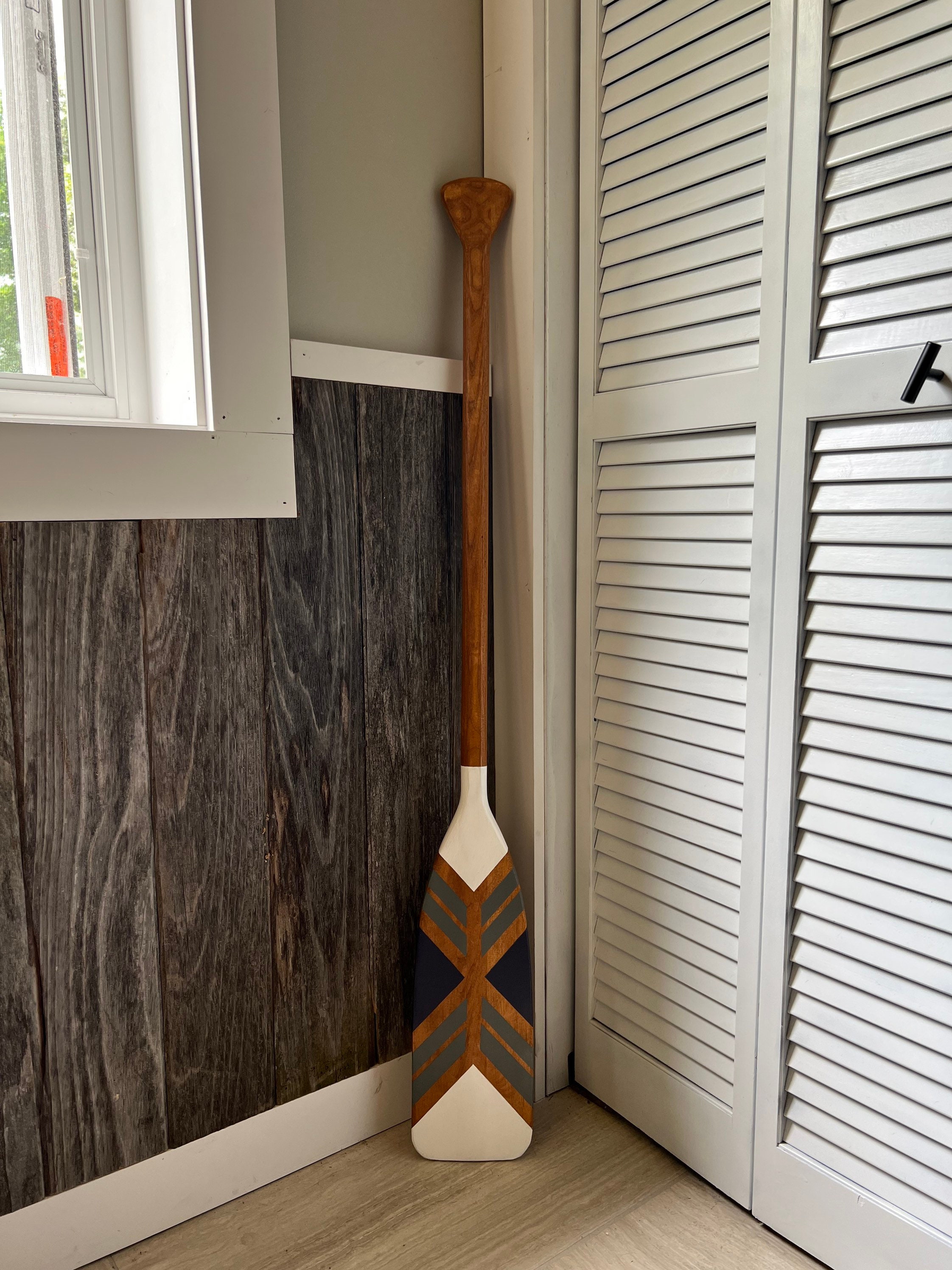 Custom Wood Canoe Paddle | Hand Painted Wall Art | Lake House Decor | Personalized Oar - Etsy