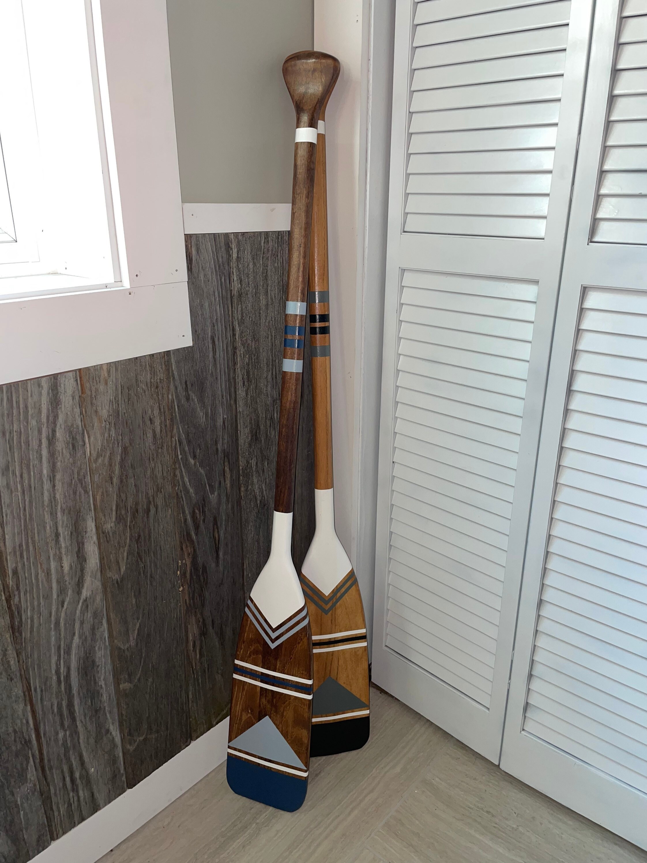 Custom Painted Wood Canoe Paddle - Etsy