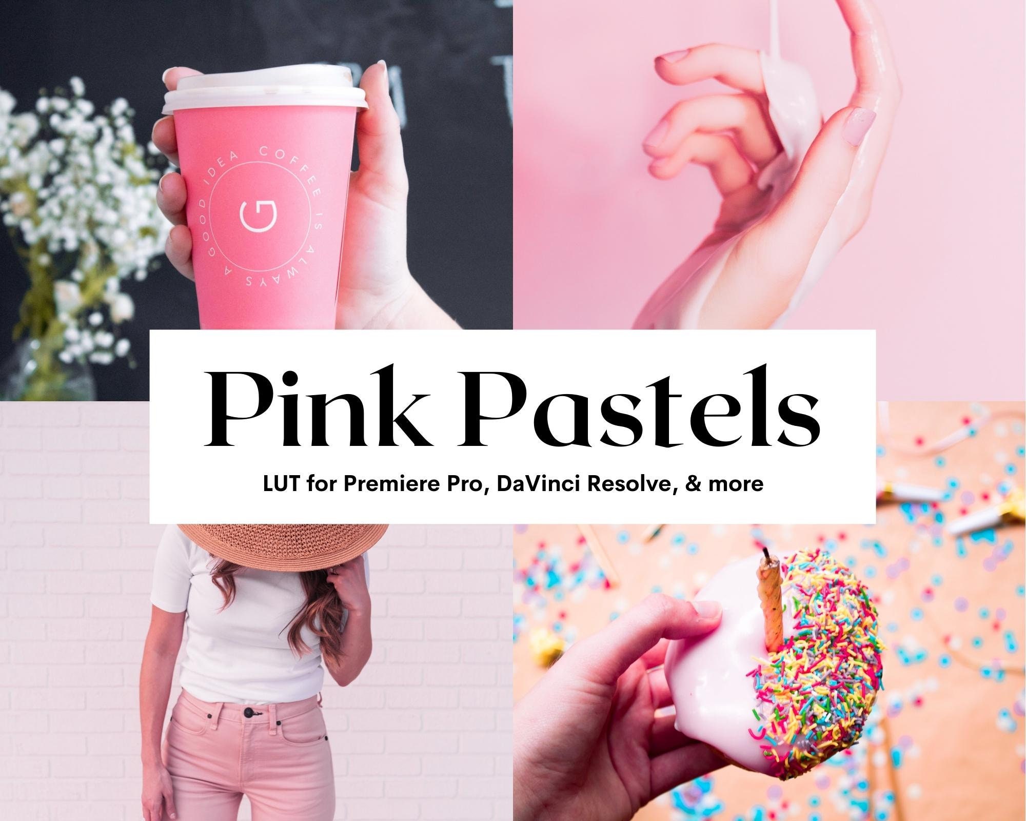 Pink Pastel Luts | Photo & Video Color Grading (PDF Instructions) - Etsy