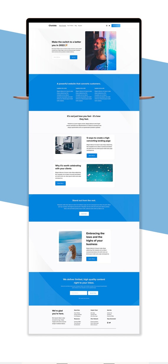 Plantillas De Diseño Web Modernas