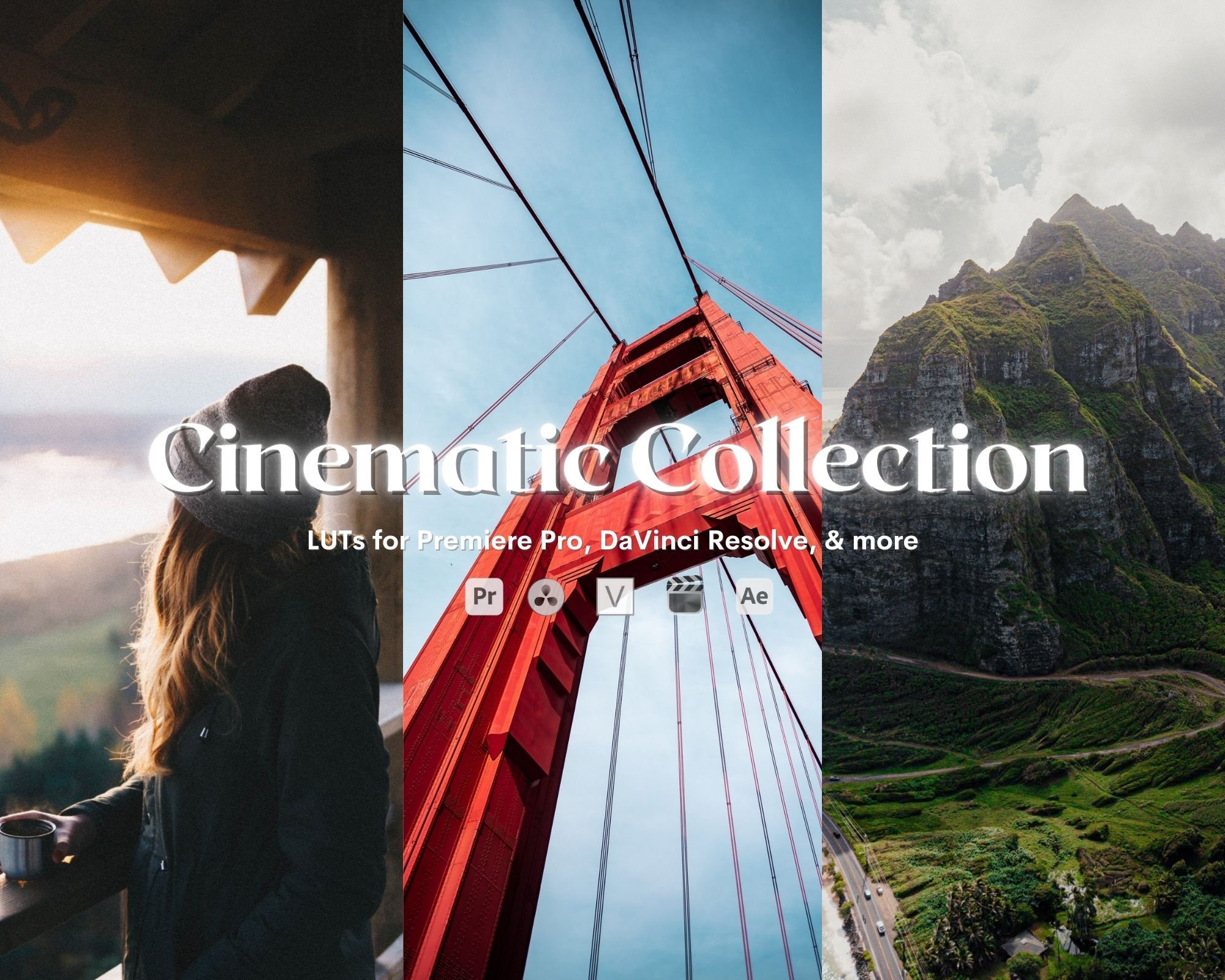 30 Cinematic Luts Pack for Video and Photo Color Grading Video Luts for ...