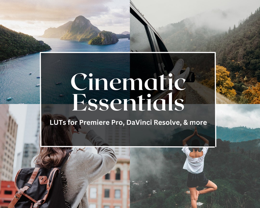 20 Cinematic Luts Pack for Video and Photo Color Grading | Video Luts ...