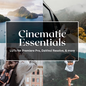 20 Cinematic Luts Pack for Video and Photo Color Grading | Video Luts ...