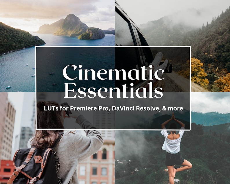 20 Cinematic Luts Pack for Video and Photo Color Grading - Etsy