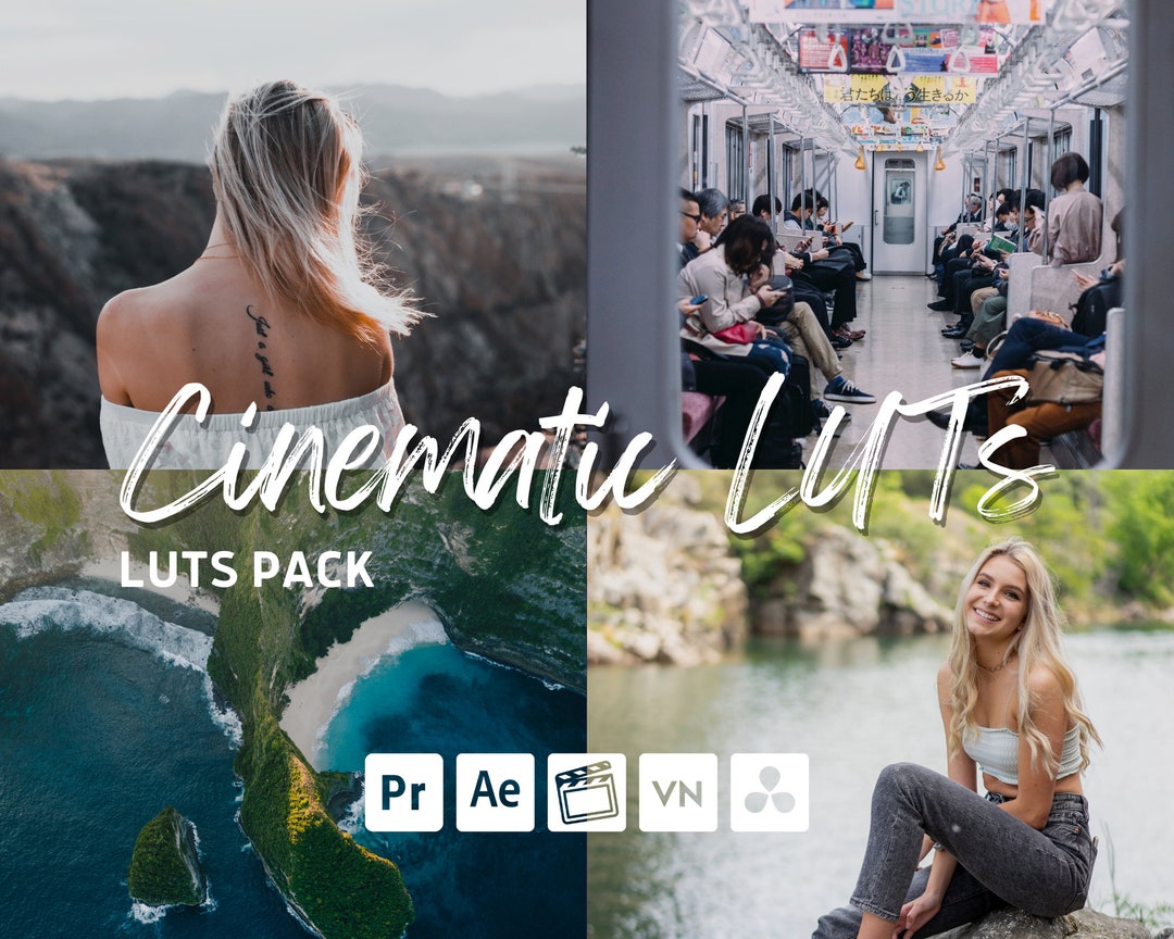 30 Cinematic Luts Bundle for Video and Photo Color Grading | Video Luts ...