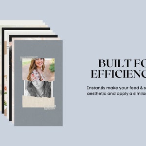 Paper Story Collection Instagram Post & Stories Templates | Social ...