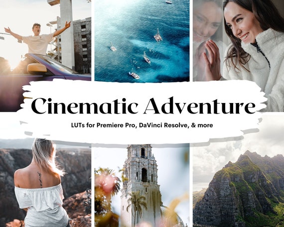20 Cinematic Adventure Luts Pack for Video and Color Grading | Etsy