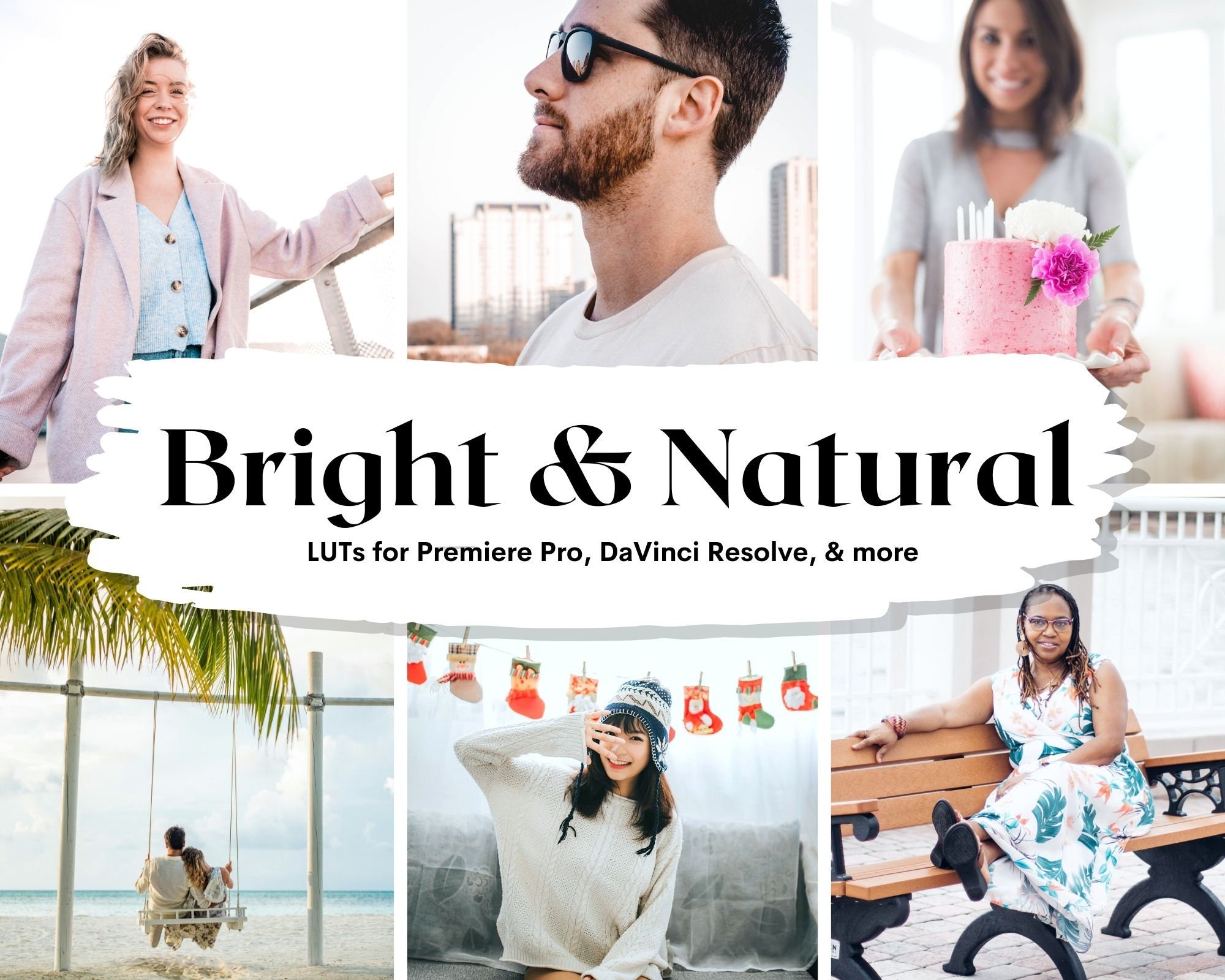20 Bright & Natural Luts Pack for Video and Color Grading Video Luts ...