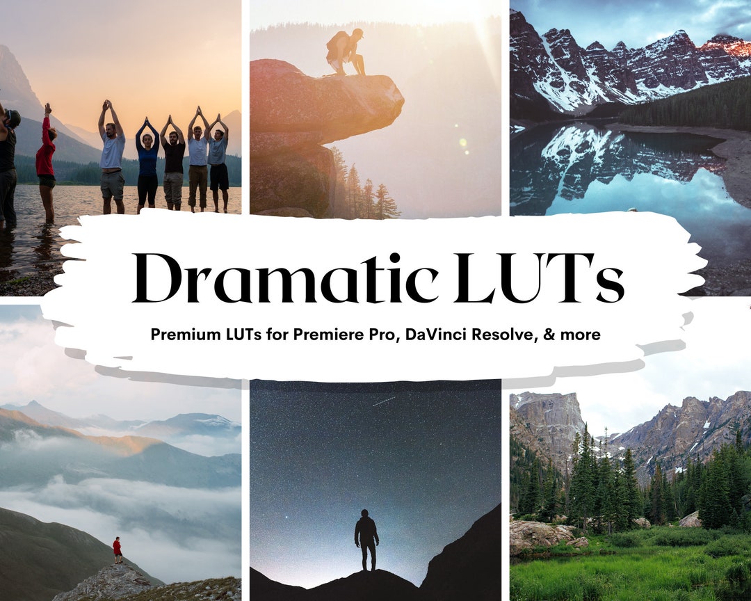 10 Dramatic Luts Pack for Video and Photo Color Grading | Video Luts ...