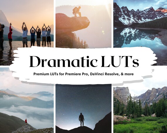 10 Dramatic Luts Pack for Video and Photo Color Grading - Etsy