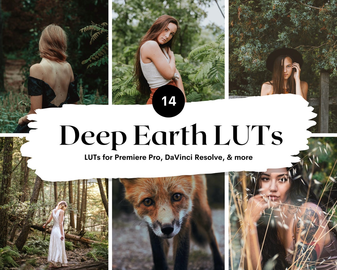 Deep Earth Tones Luts | Photo & Video Color Grading (PDF Instructions ...