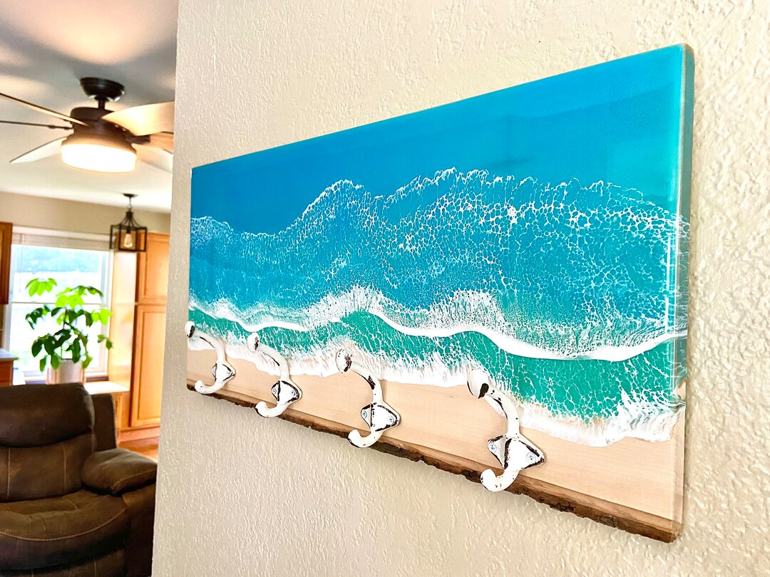 Beach Towel Rack Coat Rack Coat Hanger Birthday Gift for - Etsy