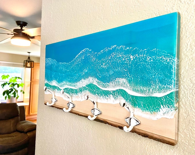 Beach Towel Rack, Coat Rack, Coat Hanger, Birthday Gift, for Him, for ...