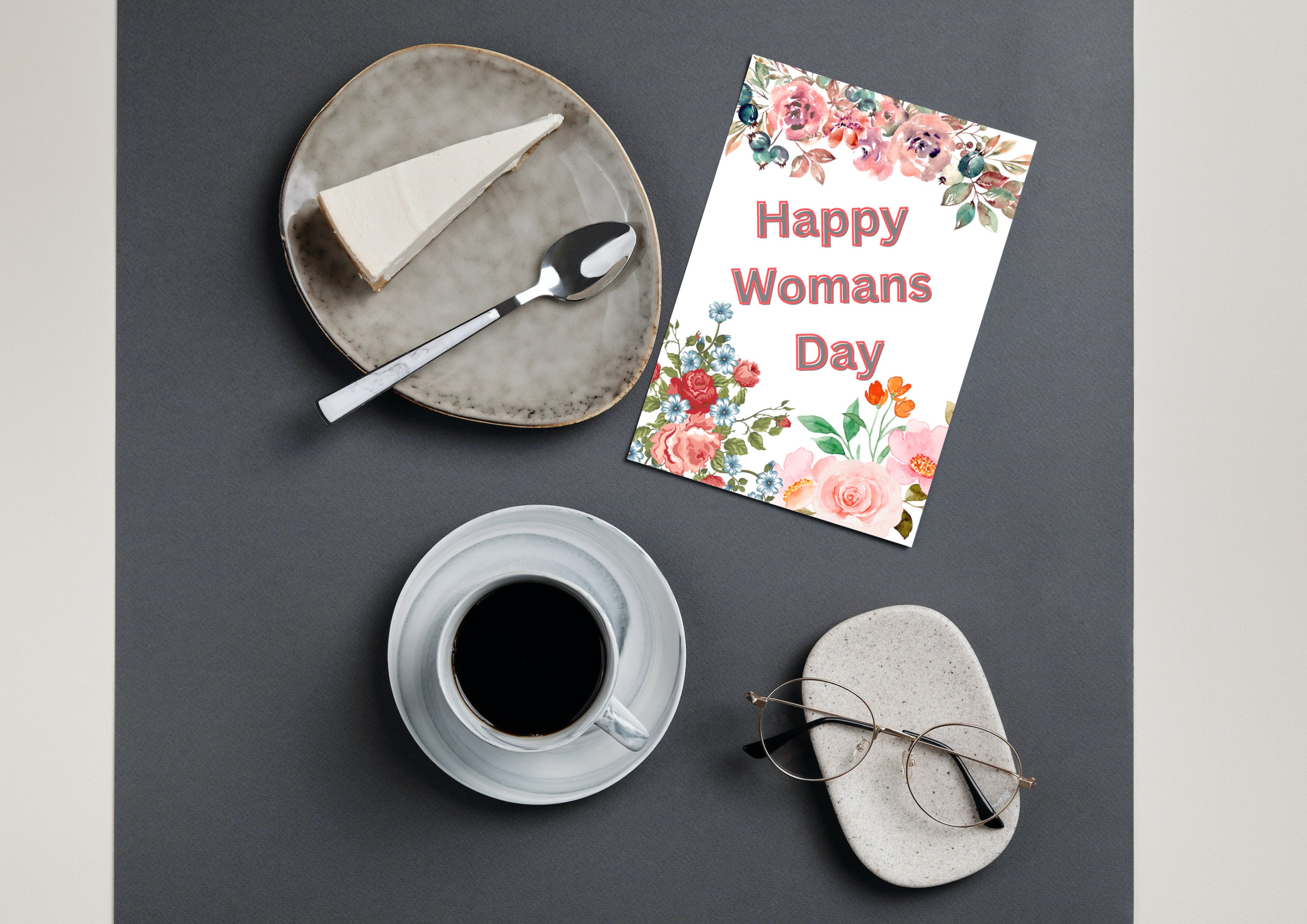 Women Day Greeting Card / Happy International Women's Day / Printable ...