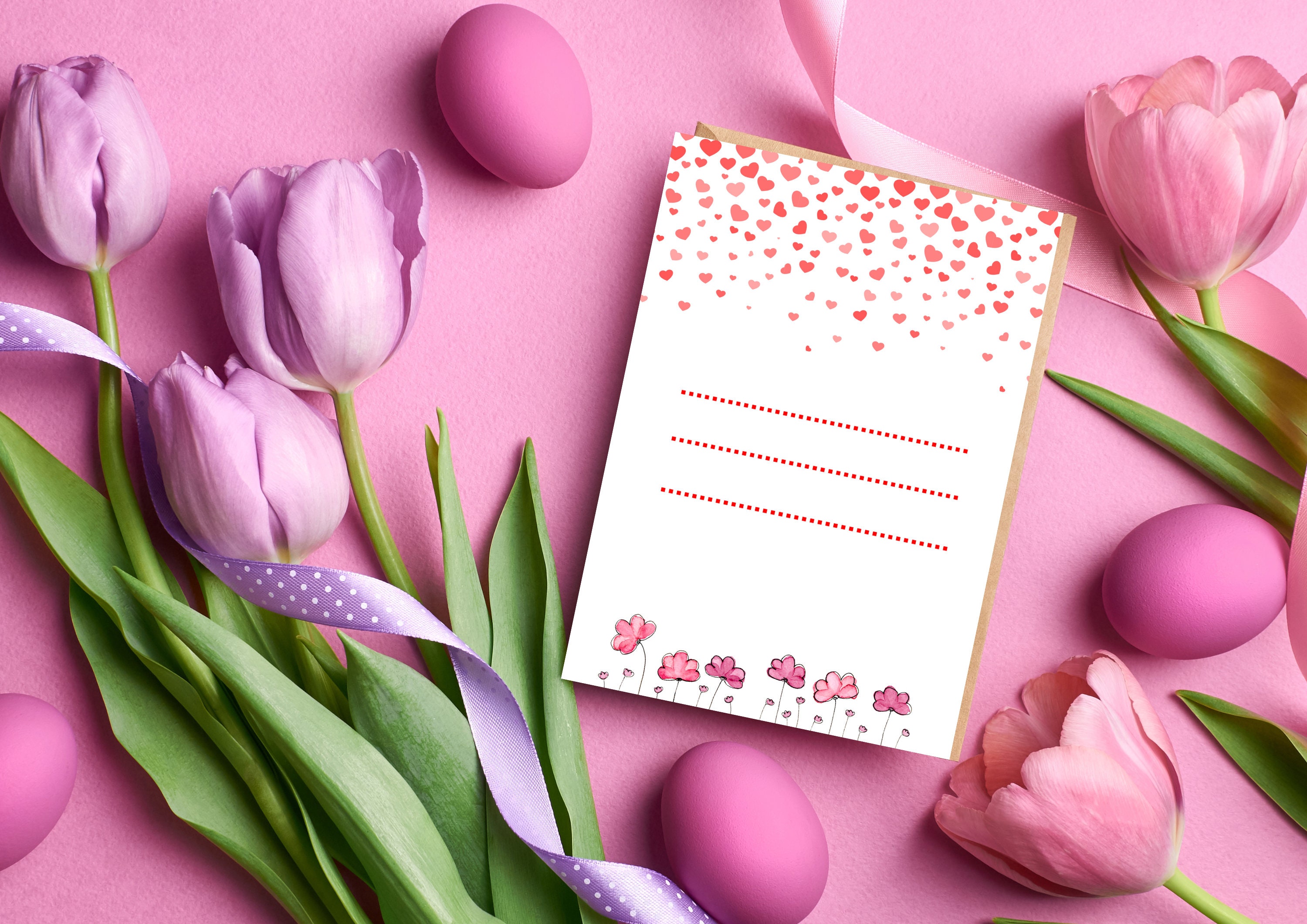 Women Day Greeting Card / Happy International Women's Day / Printable ...