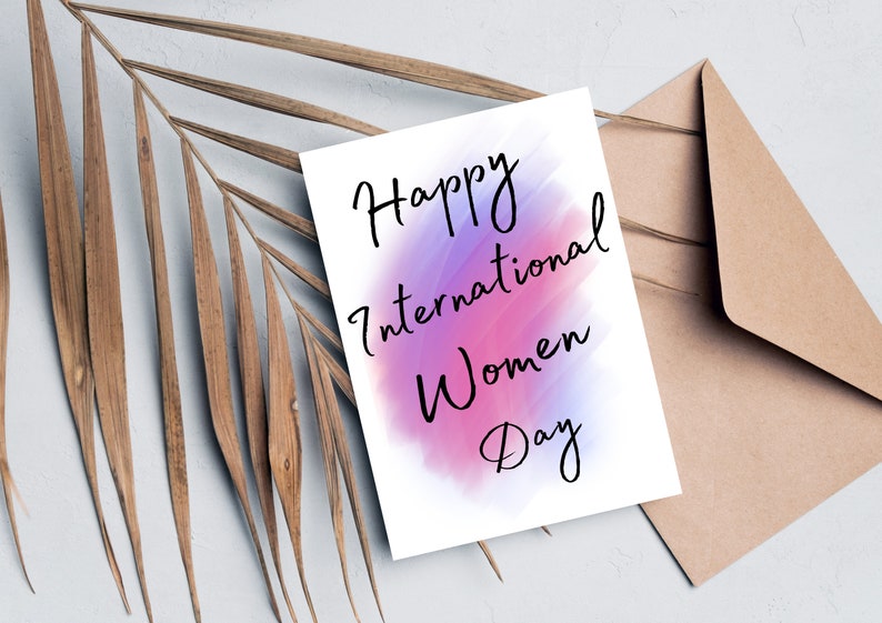 Happy International Women's Day / Happy Women Day / Digital Download ...