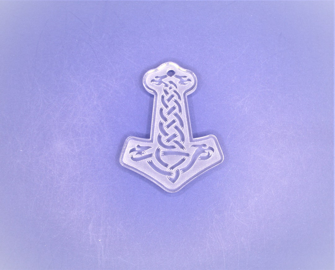 Acrylic Blank Celtic Hammer for the Production of Silicone - Etsy