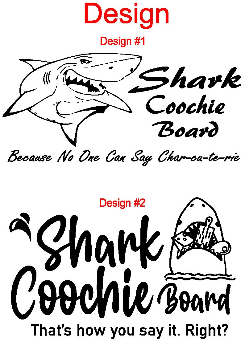 Shark-coochie Board Bamboo - Etsy