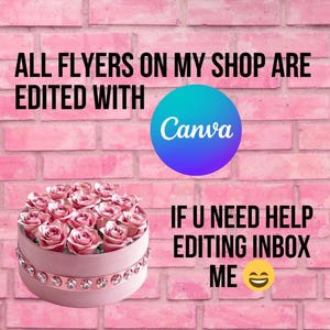 Boss Babes Vision Board Invitation , Editable, Digital Download ...