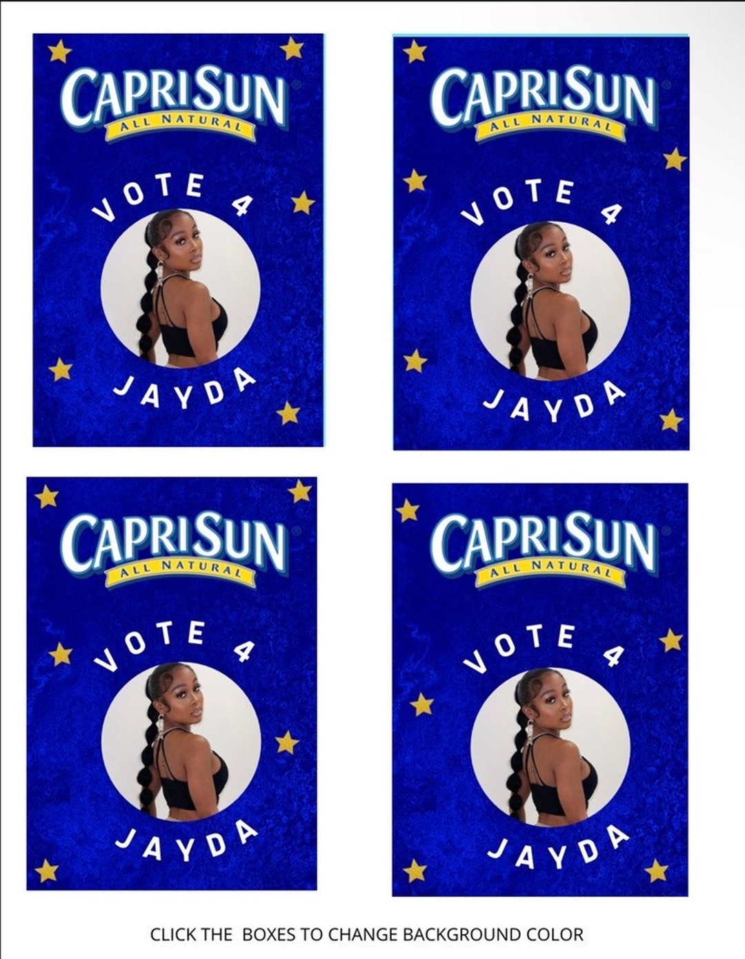 Homecoming Queen Juice Box Design, Digital Download - Etsy