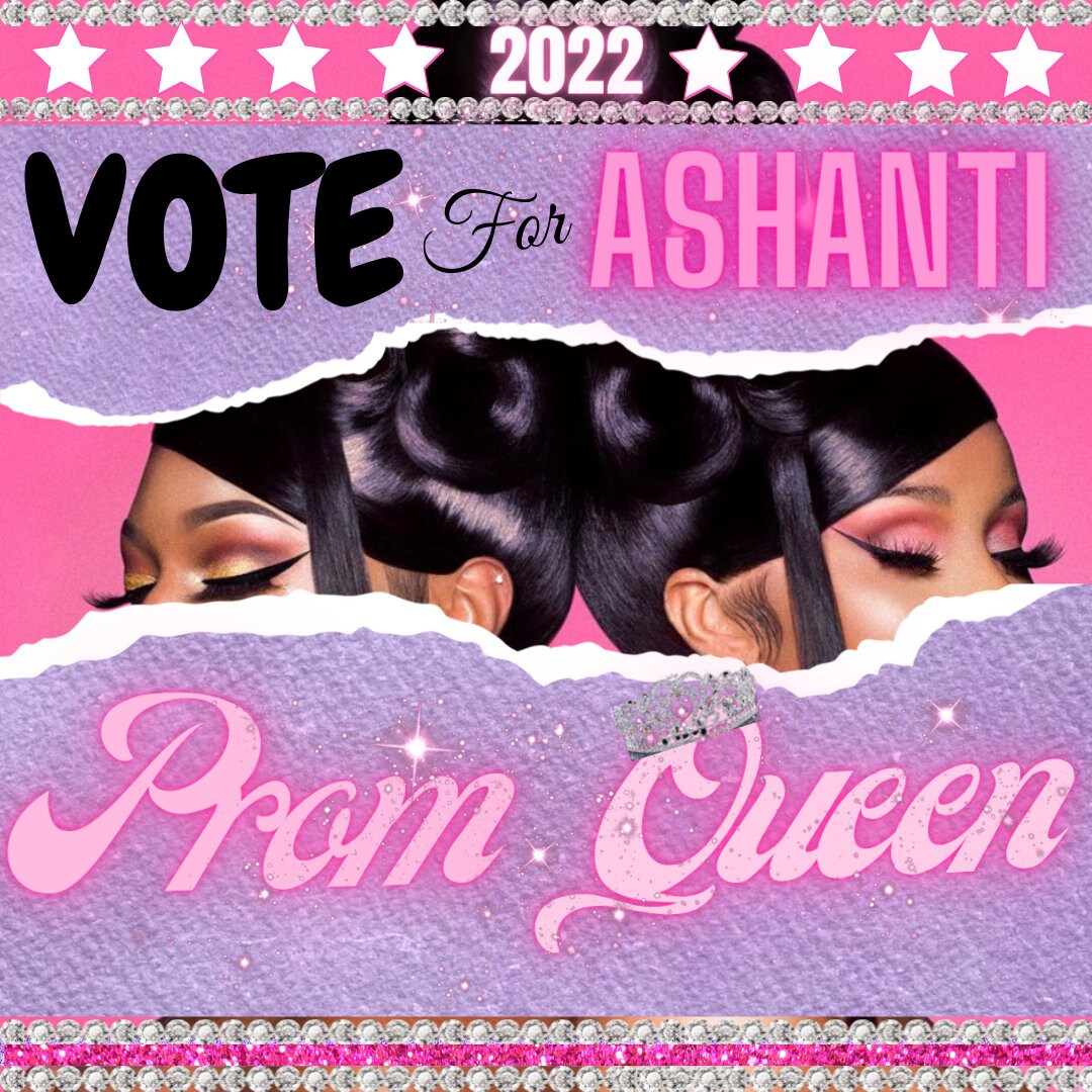 Vote Prom Queen, Birthday Flyer, Homecoming, Election - Etsy