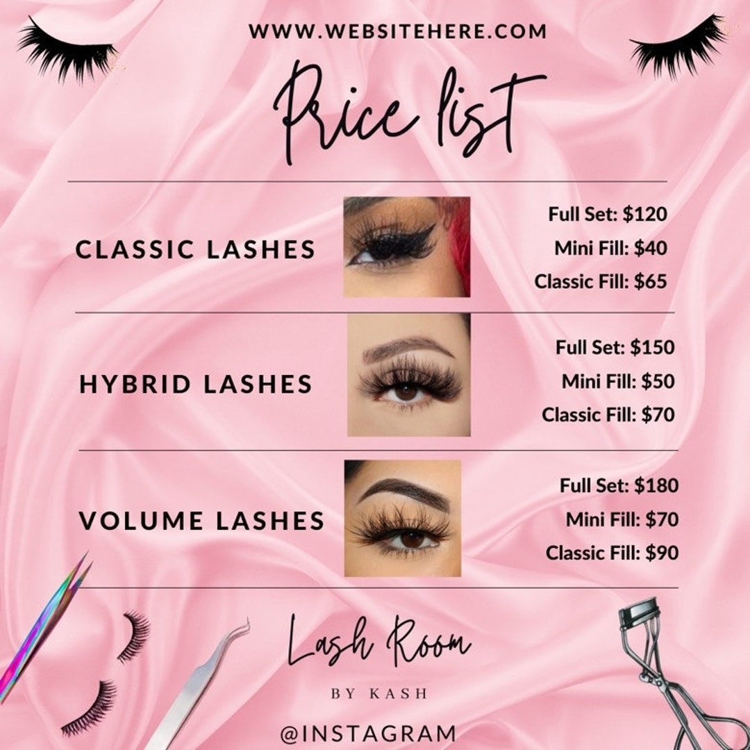 Lash Training Flyer, Become Your Own Boss Flyer , Lash Technician Flyer ...