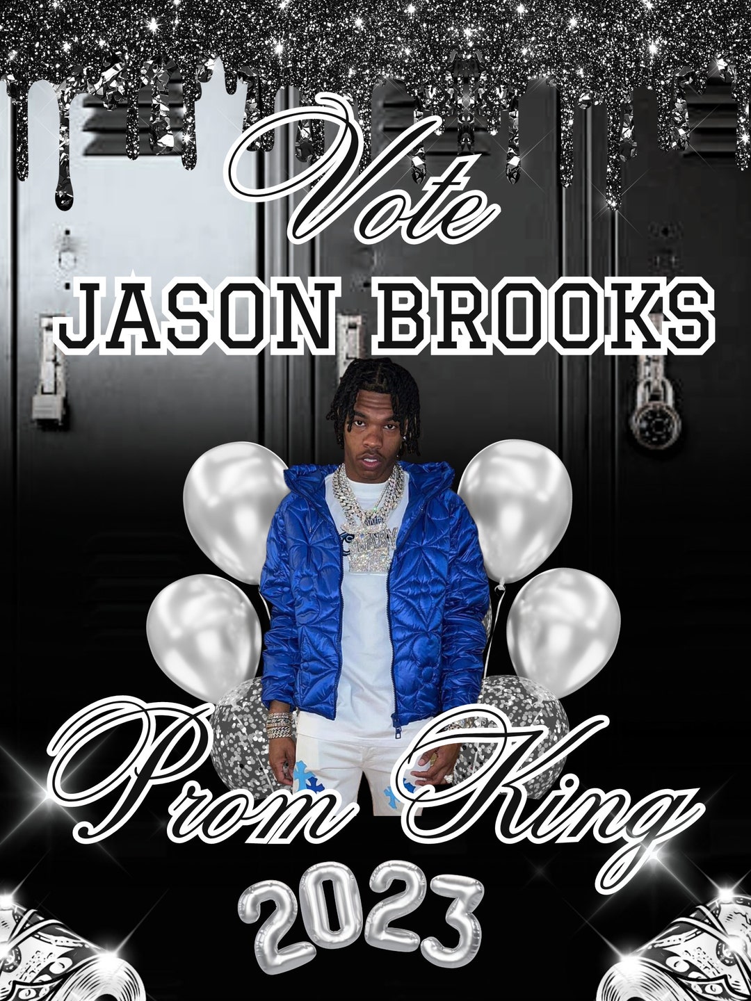 Vote Prom King, Prom Flyer, PROM Social Media Flyer, Lash Flyer, Sale ...