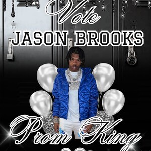 Vote Prom King, Prom Flyer, PROM Social Media Flyer, Lash Flyer, Sale ...