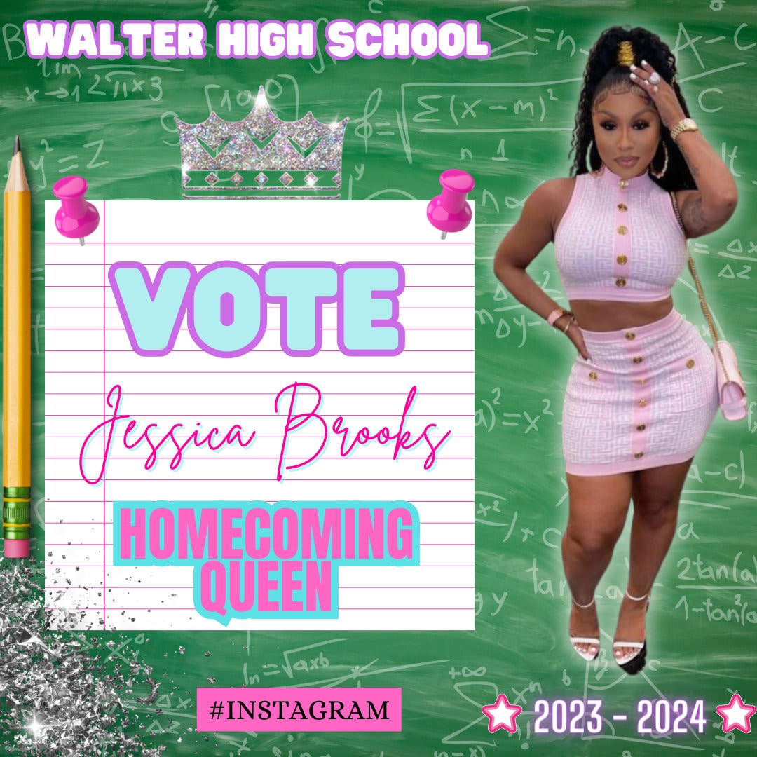 Homecoming Election Canva Template , Editable , Digital Download ...
