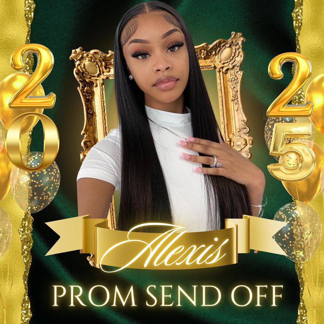 Prom Send off Backstop Design , 8x8 , Printable , Edit With Canva ...