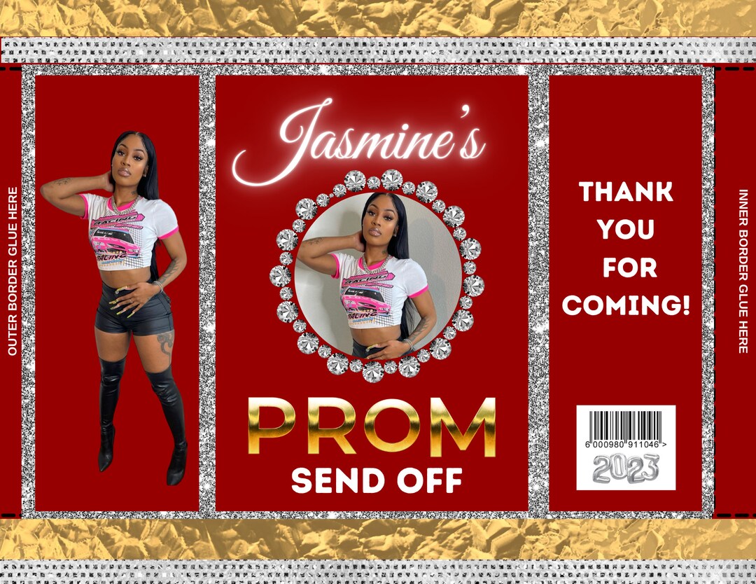 Chip Bag Digital | Prom Favors | | Chip Bag Design | Digital Chip Bag ...