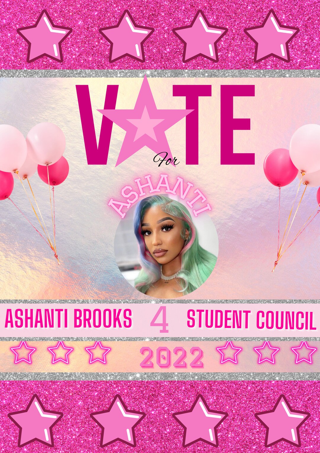 Election Campaign Flyer, Class Voting Flyer - Etsy