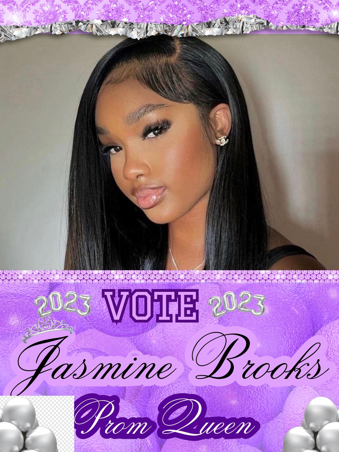 Vote Prom Queen, Birthday Flyer - Etsy