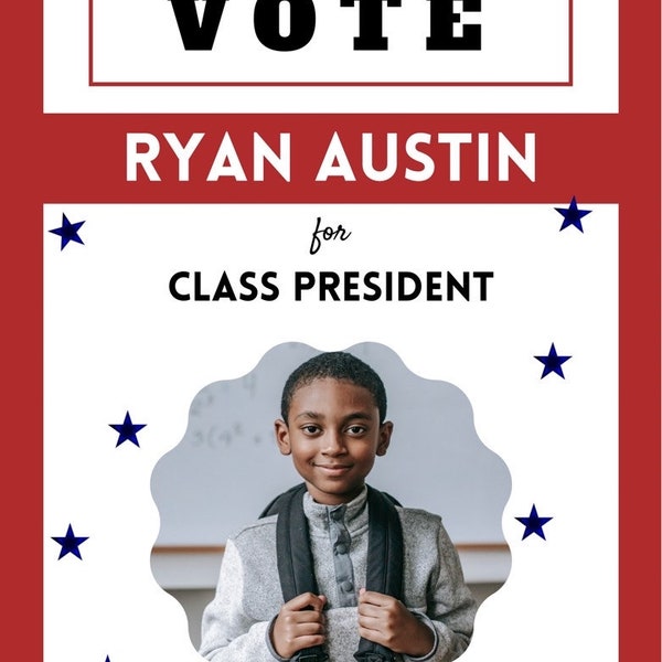 Class Campaign Flyer - Etsy