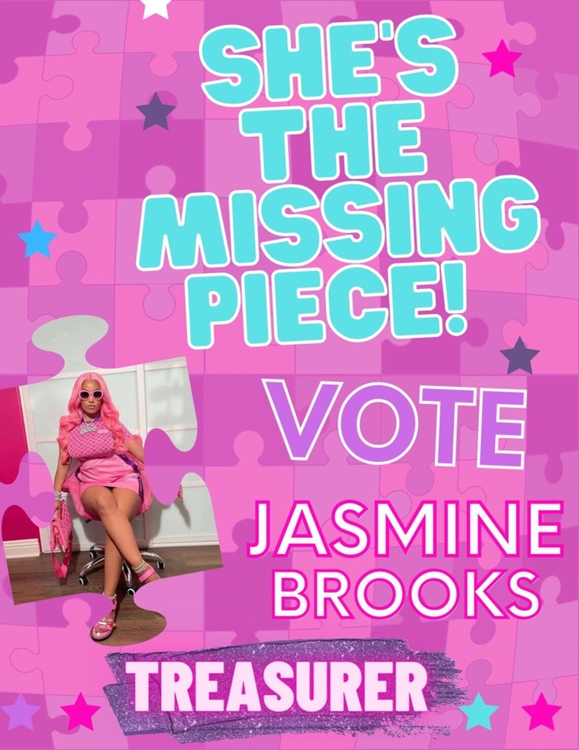 Vote Homecoming Queen Birthday Flyer Campaign Poster - Etsy