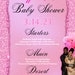 Baby Shower Menu , Editable , Digital Download , Diy , Baby Shower ...